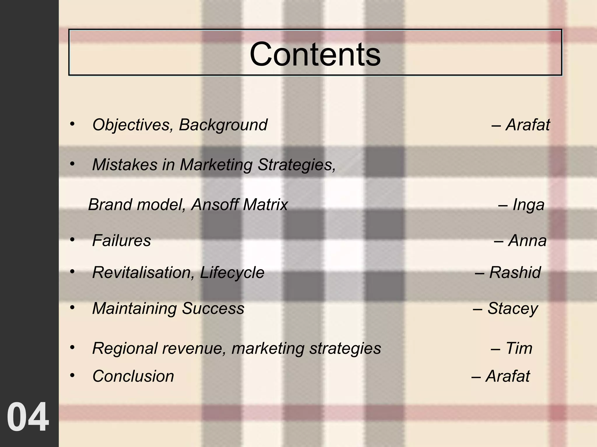 Burberry uprise and downfall | PPT