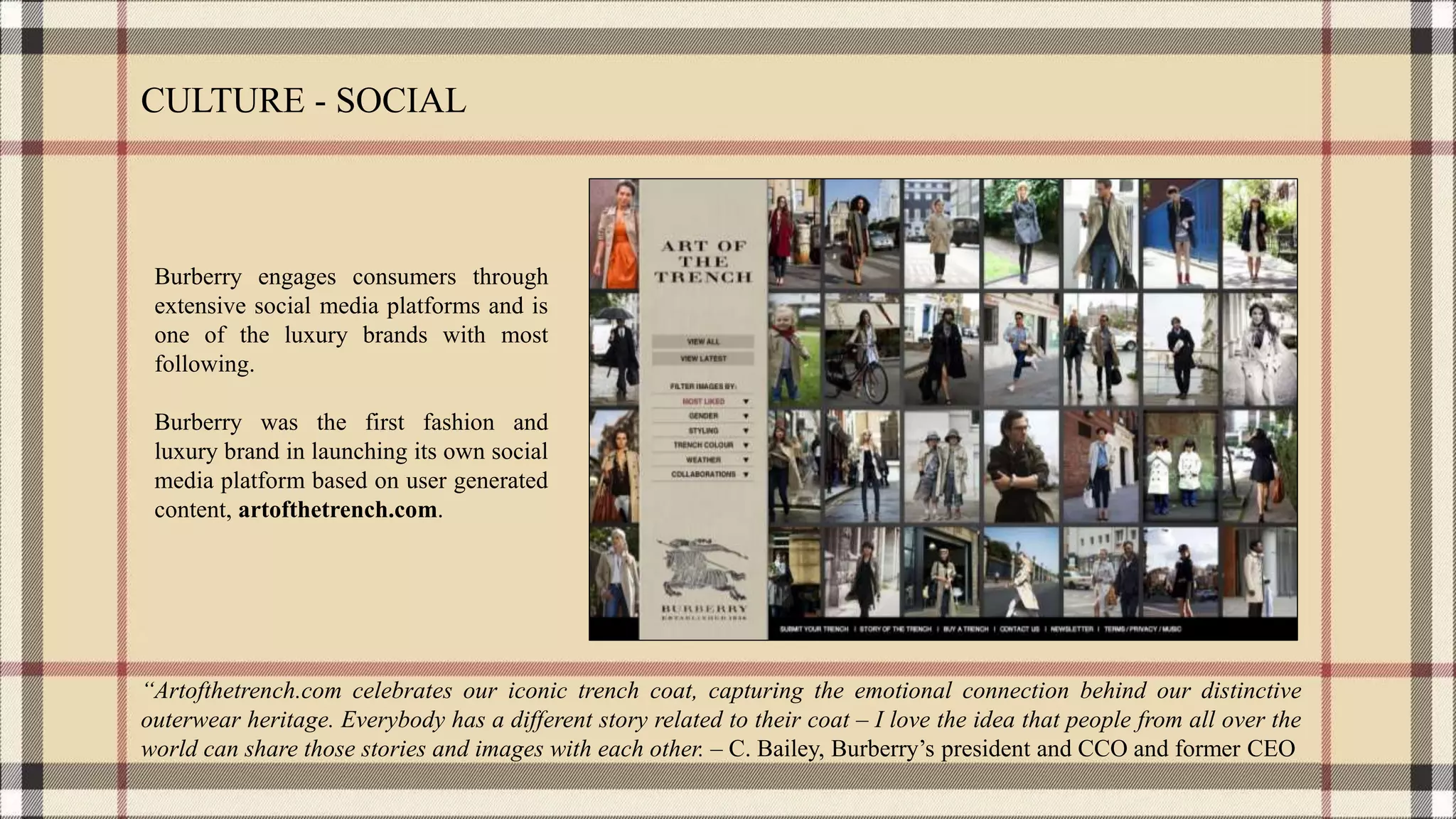 Burberry - Brand identity and artification analysis | PPTX