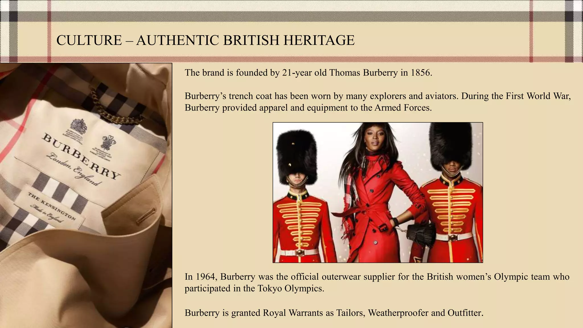 Burberry - Brand identity and artification analysis | PPTX