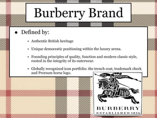 Burberry final ppt | PDF