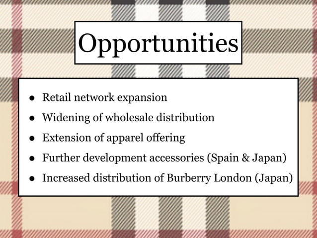 Burberry final ppt | PDF | Retail Industry | Industries