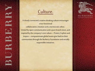 Burberry (ppt) | PPTX