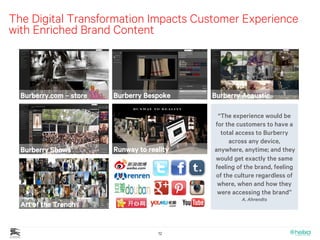 Burberry, The Digital Enterprise | PDF