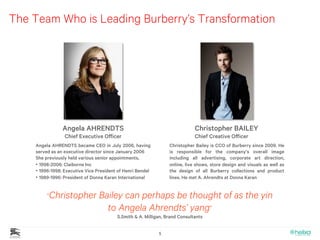 Burberry, The Digital Enterprise | PDF