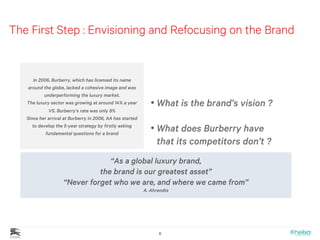Burberry, The Digital Enterprise | PDF