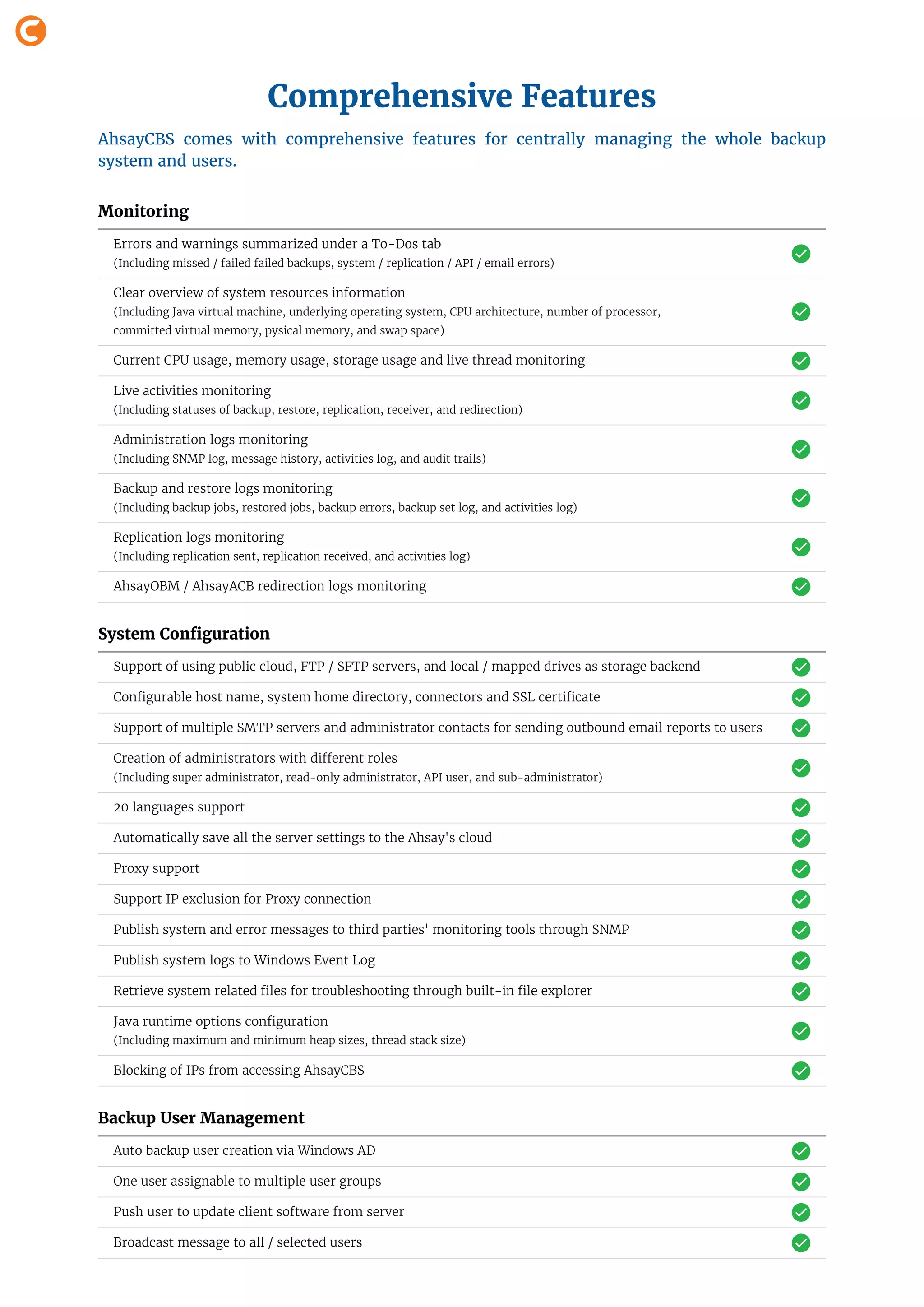 Ahsay Backup Software version 7 | PDF | Cloud Computing | Internet