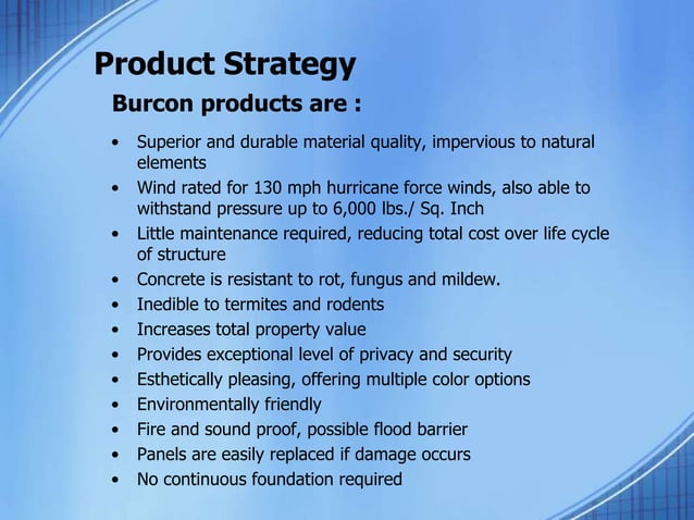 Burcon sales presentation | PPT