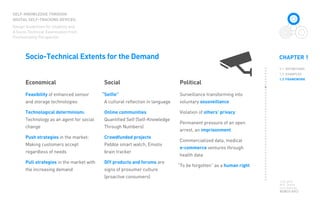 Self-Knowledge through Self-Tracking Devices | PPT