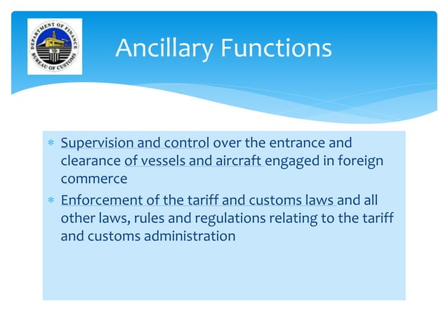 Bureau of-customs | PPTX