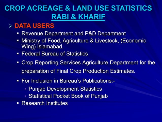 Bureau statistics-shamim-rafique | PPT