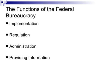 Bureaucracy | PPT | Law