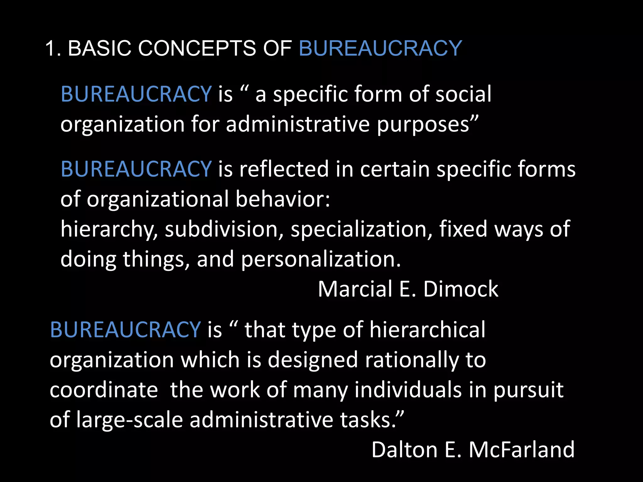 Bureaucracy | PPTX