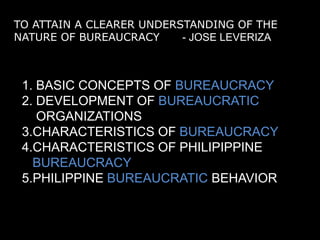 Bureaucracy | PPTX