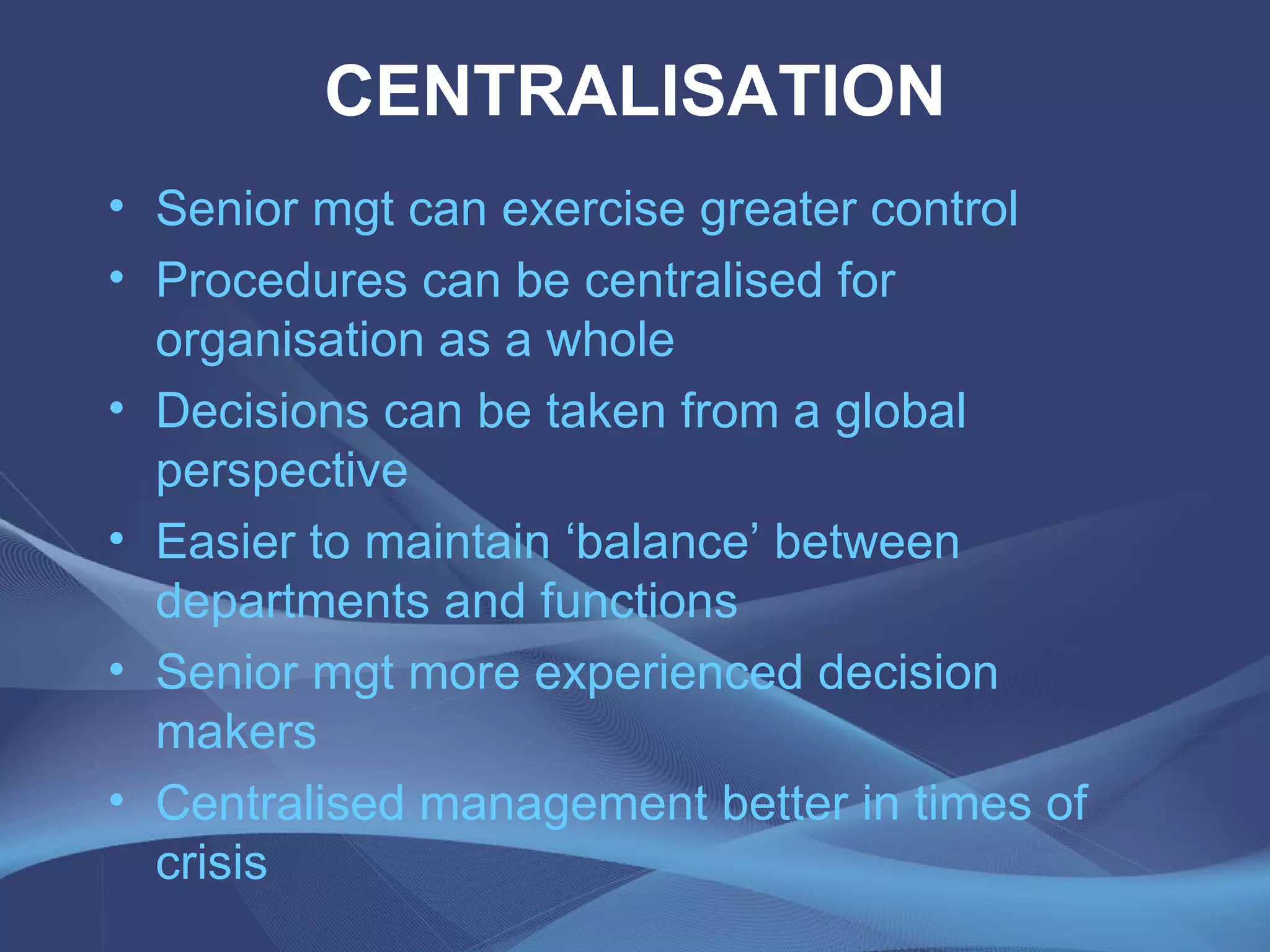 Bureaucracy: Centralization & Decentralization | PPT Bureaucracy: Centralization & Decentralization | PPT