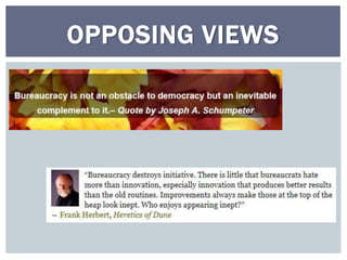 Bureaucracy - government at work | PPT