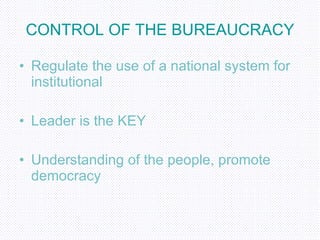 Bureaucracy | PPT