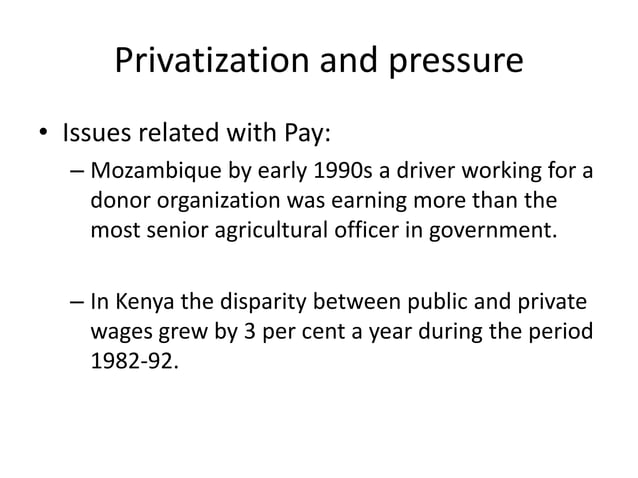 Development Management and Bureaucracy restraining and constraining ...