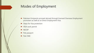 Bureau of emigration & overseas employment(beoe) | PPTX