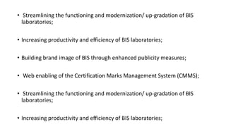 Bureau of indian standard | PPTX