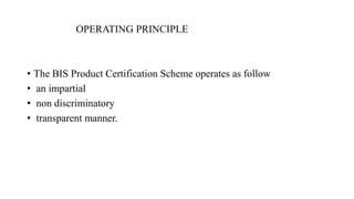 Bureau of indian standard | PPTX