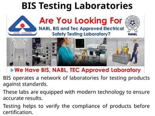Bureau of Indian Standard (BIS) and its challenges | PPTX