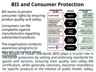 Bureau Of Indian Standard (BIS) and its challenges | PPTX