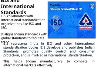 Bureau Of Indian Standard (BIS) and its challenges | PPTX