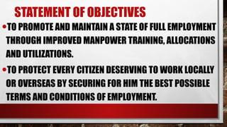 Bureau of local employment PowerPoint Presentation | PPTX