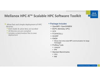 SHARP: In-Network Scalable Hierarchical Aggregation and Reduction Protocol | PDF