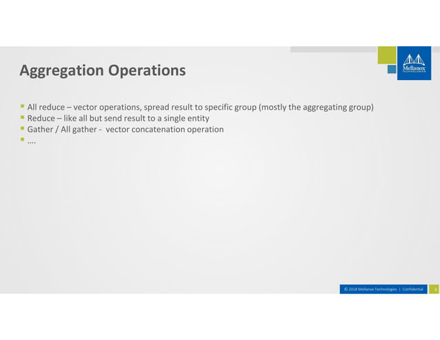 Sharp In Network Scalable Hierarchical Aggregation And Reduction