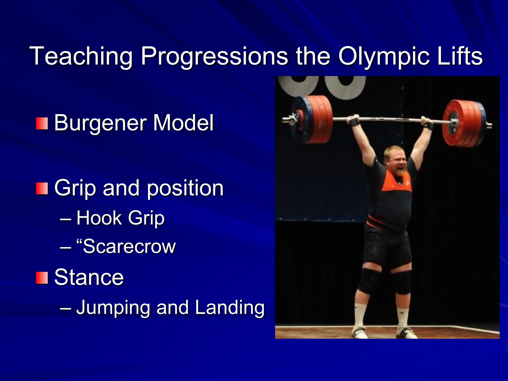Burgener weightlifting Progression - Basics | PDF