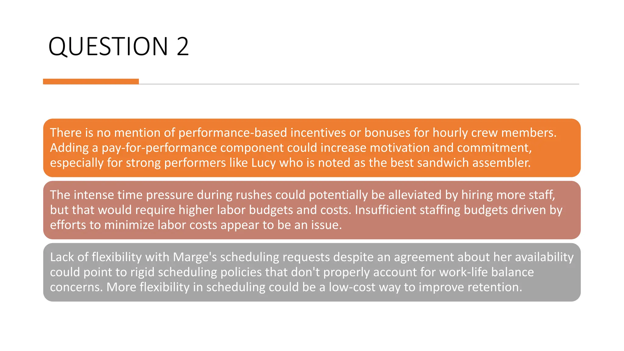 Burger Boy case study presentation human resource management | PPT