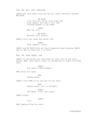 Burger boy screenplay | PDF