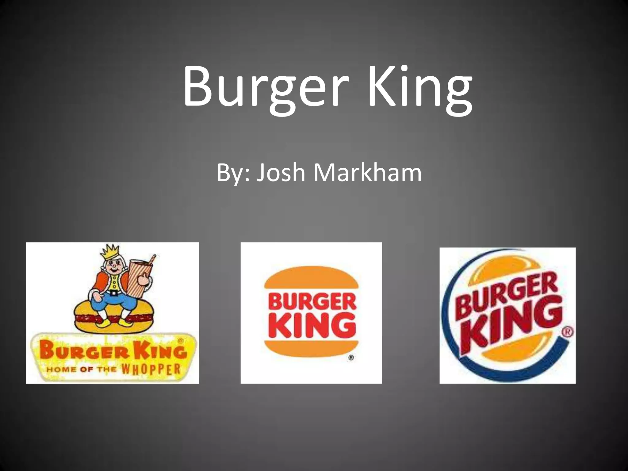 Burger king | PPT