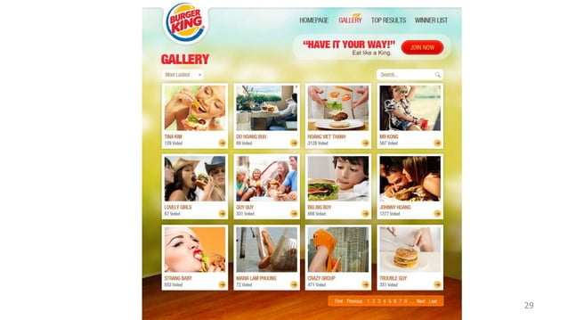 Burger King Digital Campaign Proposal | PPTX