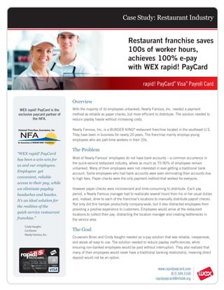 Burger king case study nfa | PDF