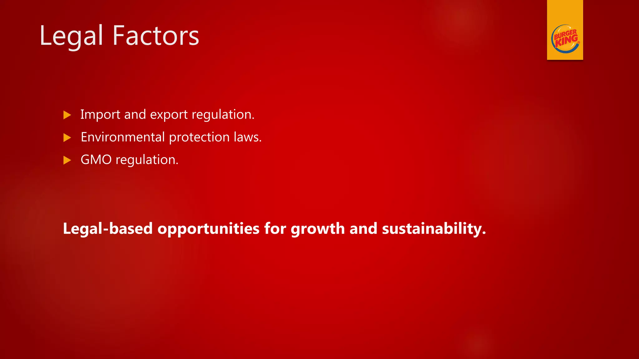 Strategic Management Audit: Burger King | PPTX