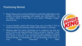 Burger King PPT | PDF