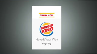 Burger King PPT | PDF