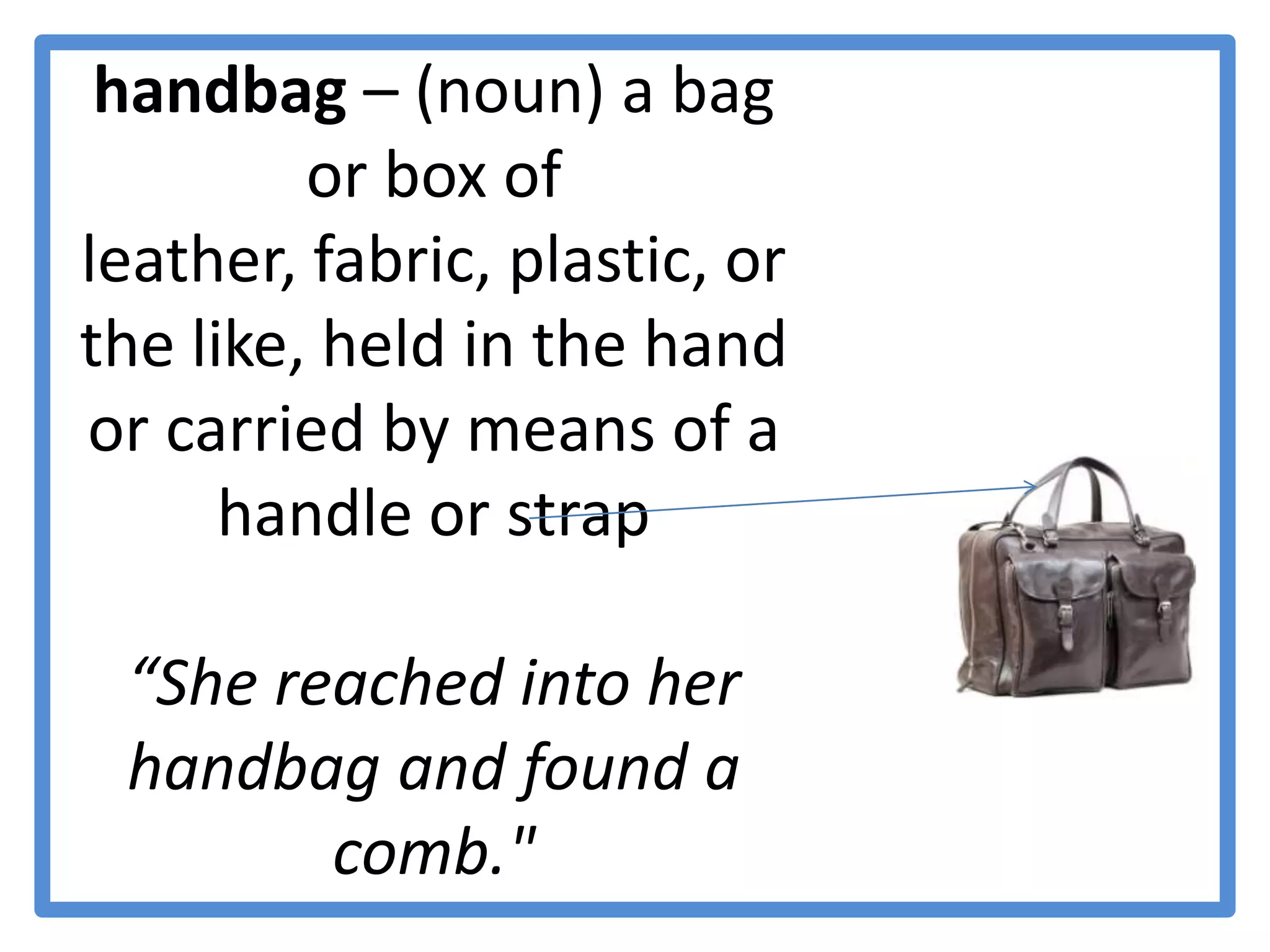 Burger vocabulary | PPTX
