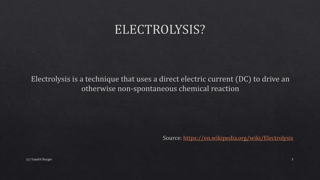 Electro-chemical Water Treatment - a new frontier in industrial water treatment | PPT