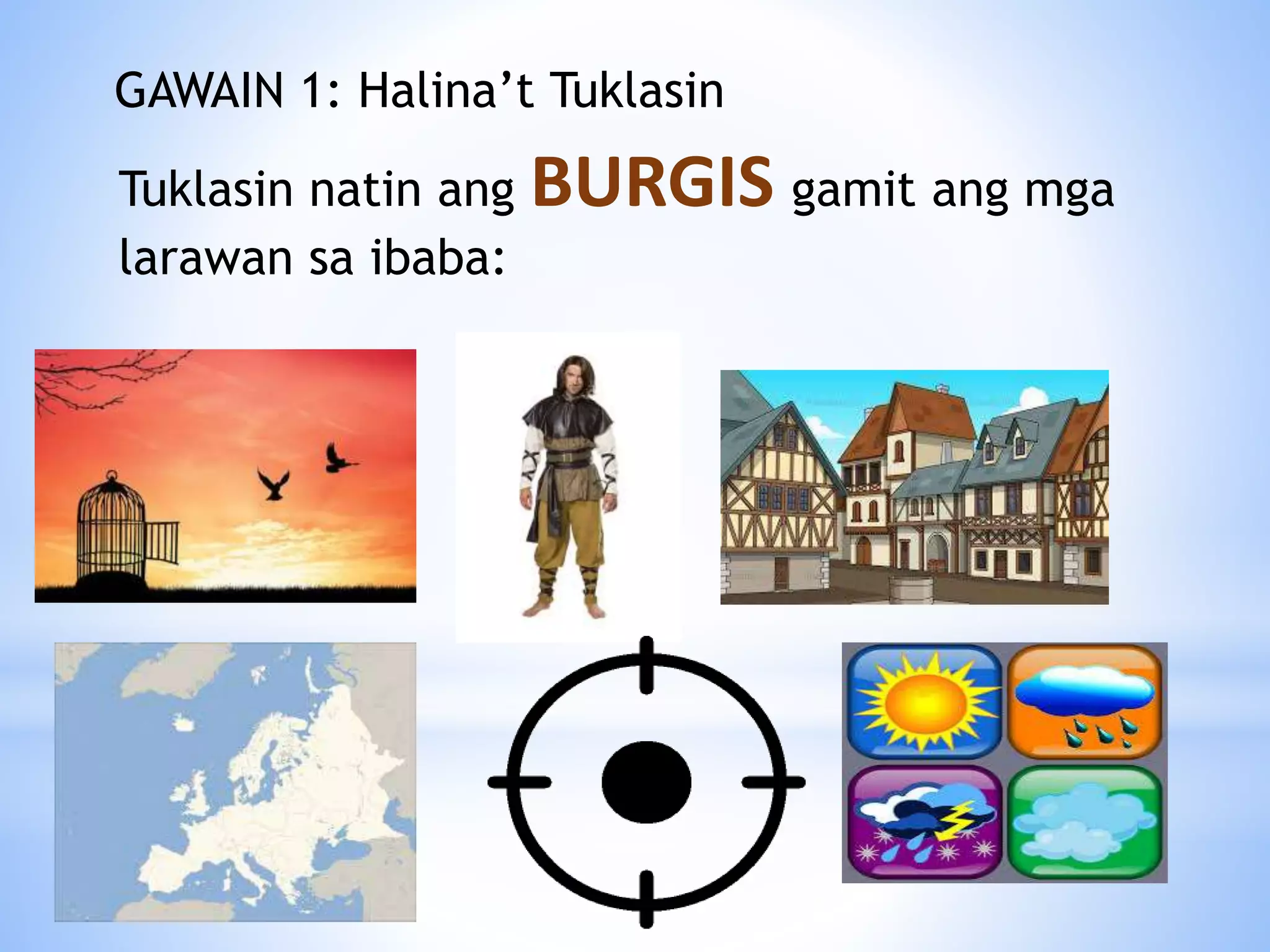 Bourgeoisie of Mga Burgis COT-RPMS Aligned | PPTX