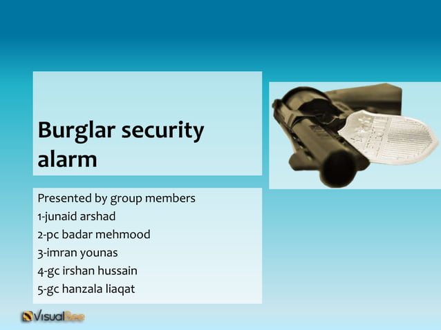 Burglar Alarm Circuit | PPT