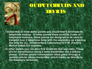 Burglar alarm basics-7 | PPT