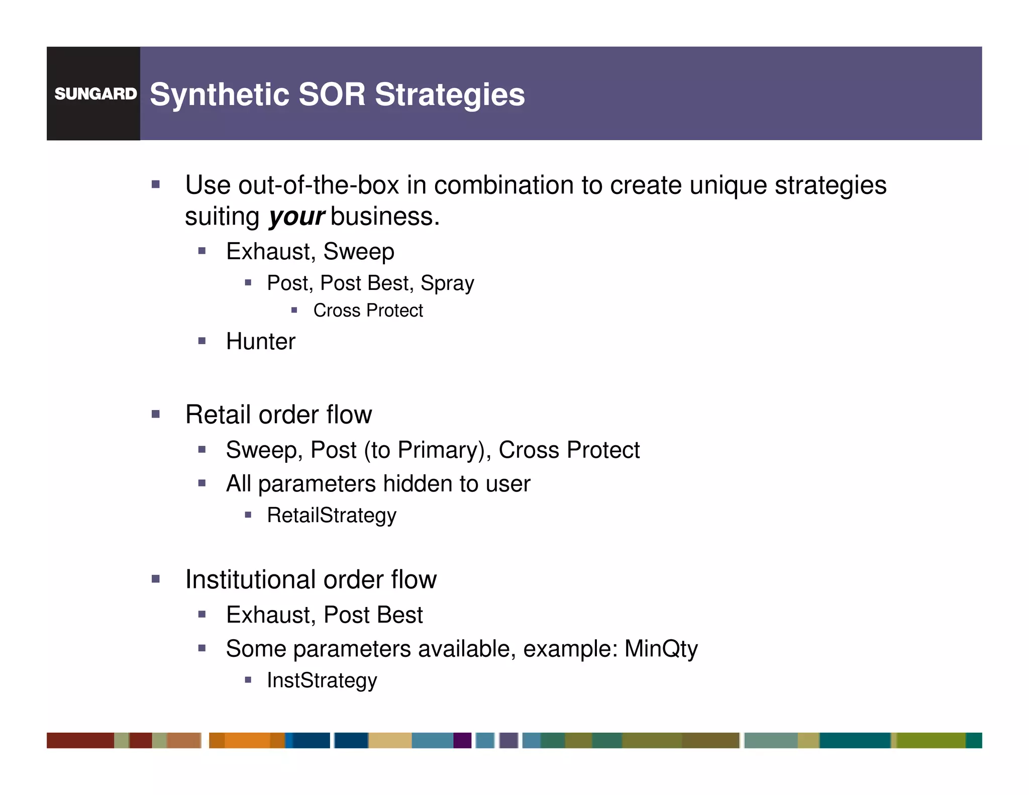 The need for smart order routing in a fragmented market | PPT