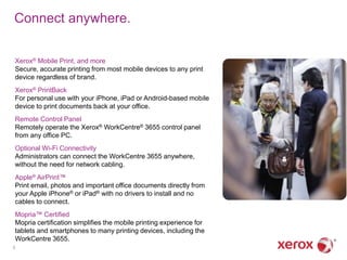 Simplify tasks with the Xerox WorkCentre 3655 | PPTX | Operating ...
