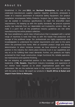 Burhani enterprise | PDF