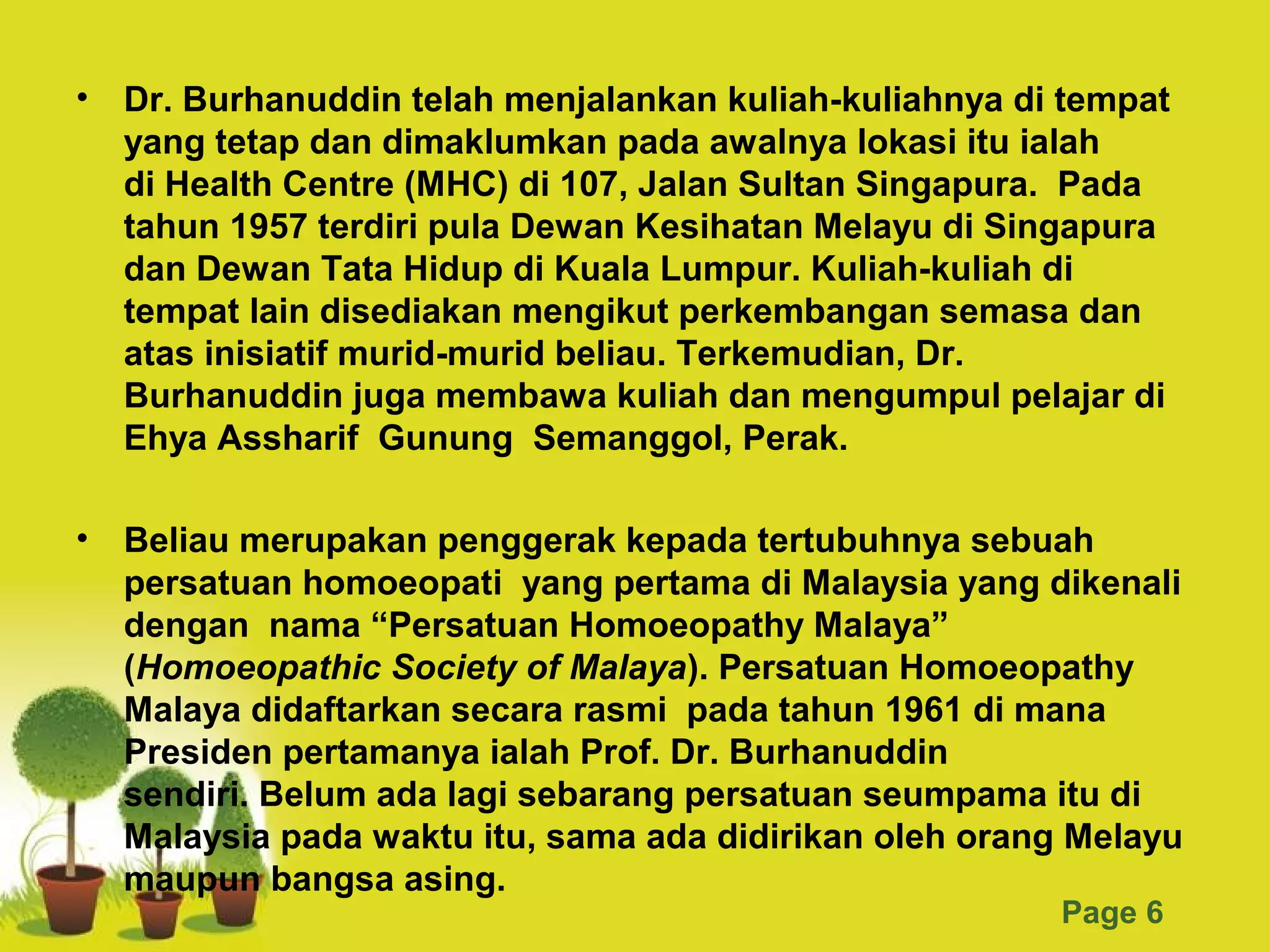 Burhanuddin helmi | PPT