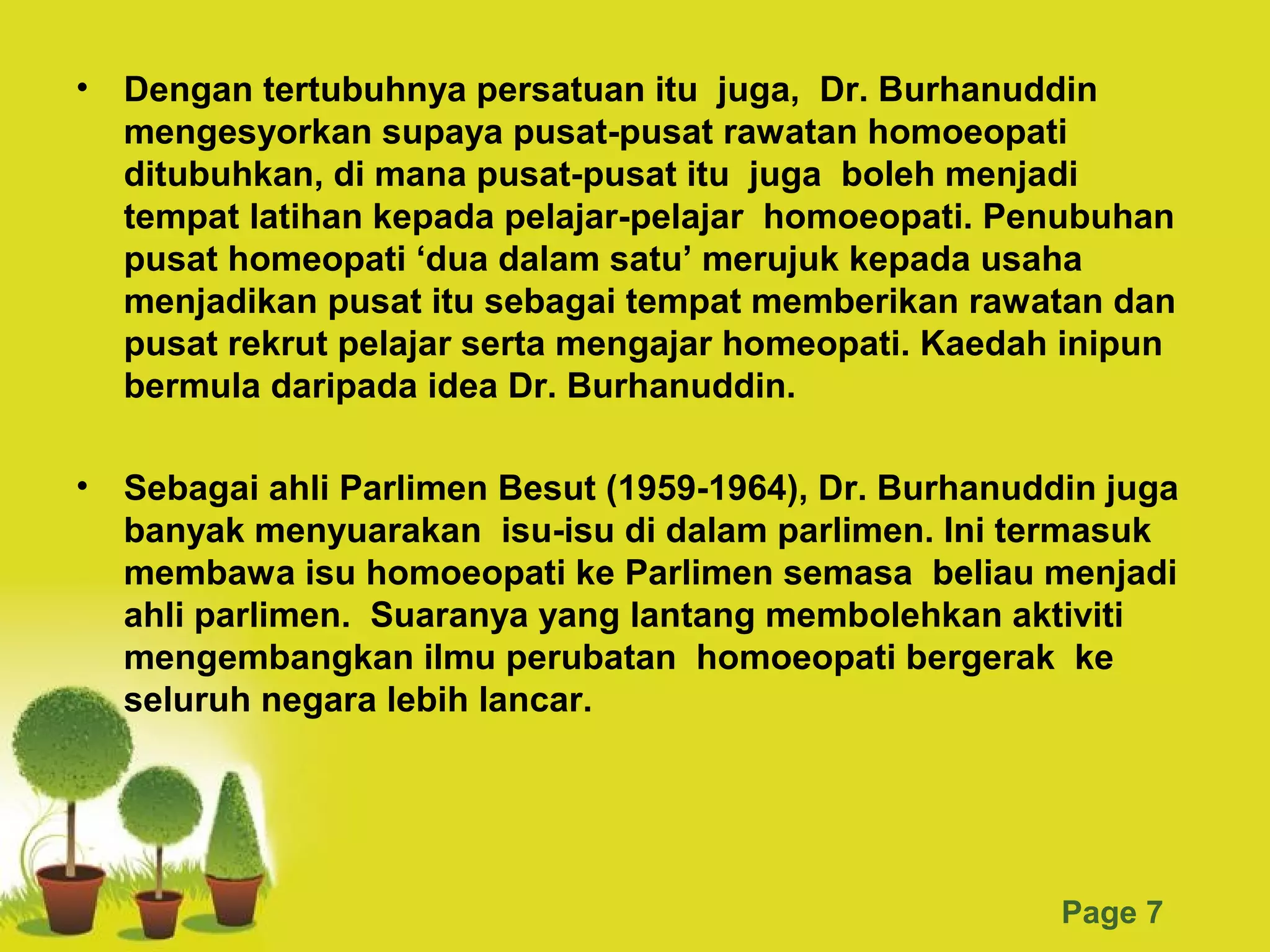 Burhanuddin helmi | PPT