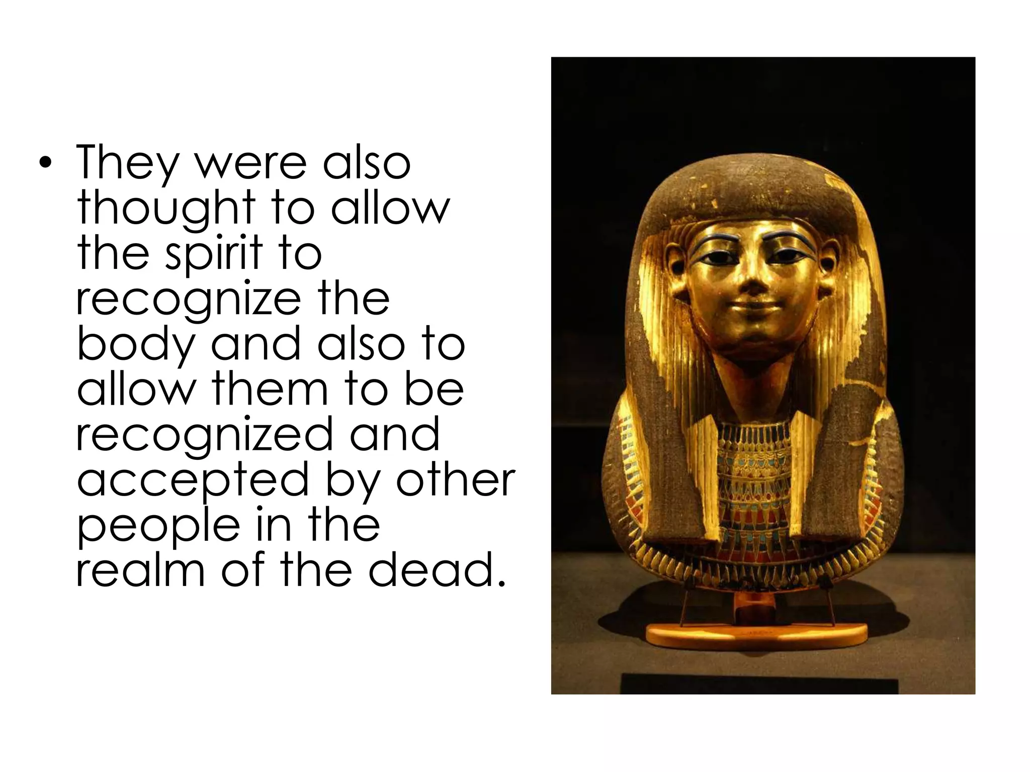 Egyptian Burial masks | PPTX